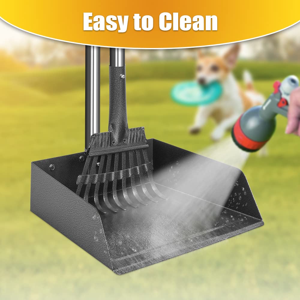 Snapklik.com : Larger Pooper Scooper For Large Dogs, Dog Pooper Scooper ...