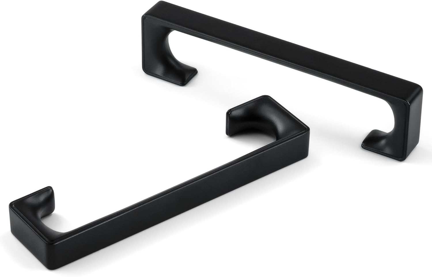 HESTIA HARDWARE 10 Pack | Matte Black Kitchen Cabinet Pulls Cabinet ...