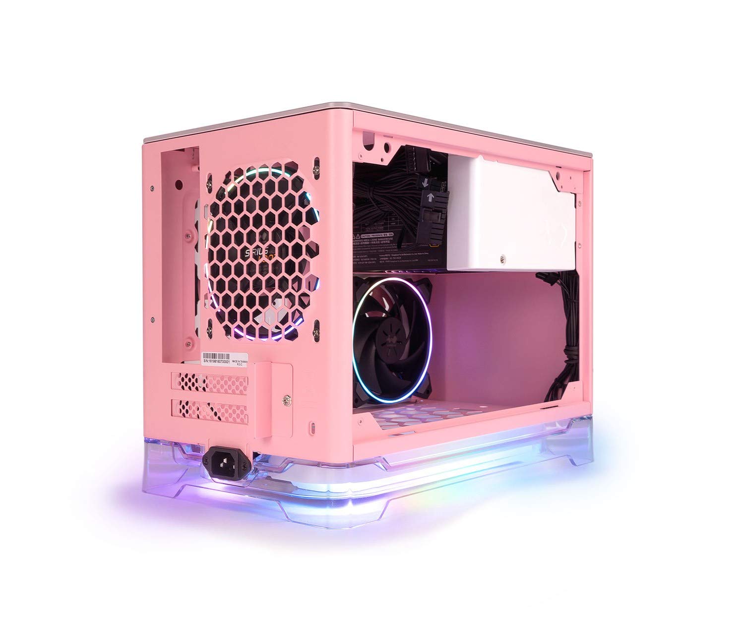 Buy InWin A1 Plus Pink Mini-ITX Tower with Integrated ARGB Lighting ...