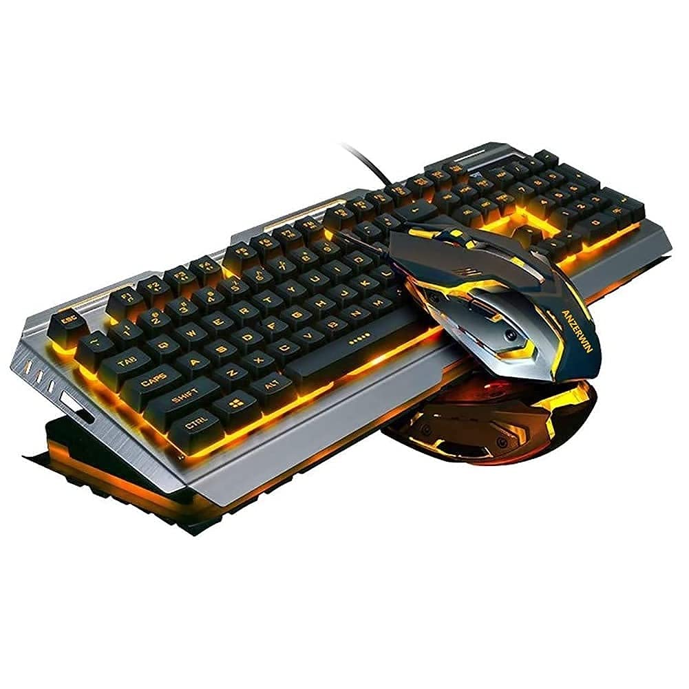 Buy RGB Gaming Keyboard Mouse Combo WiredColor Changing LED Backlit ...