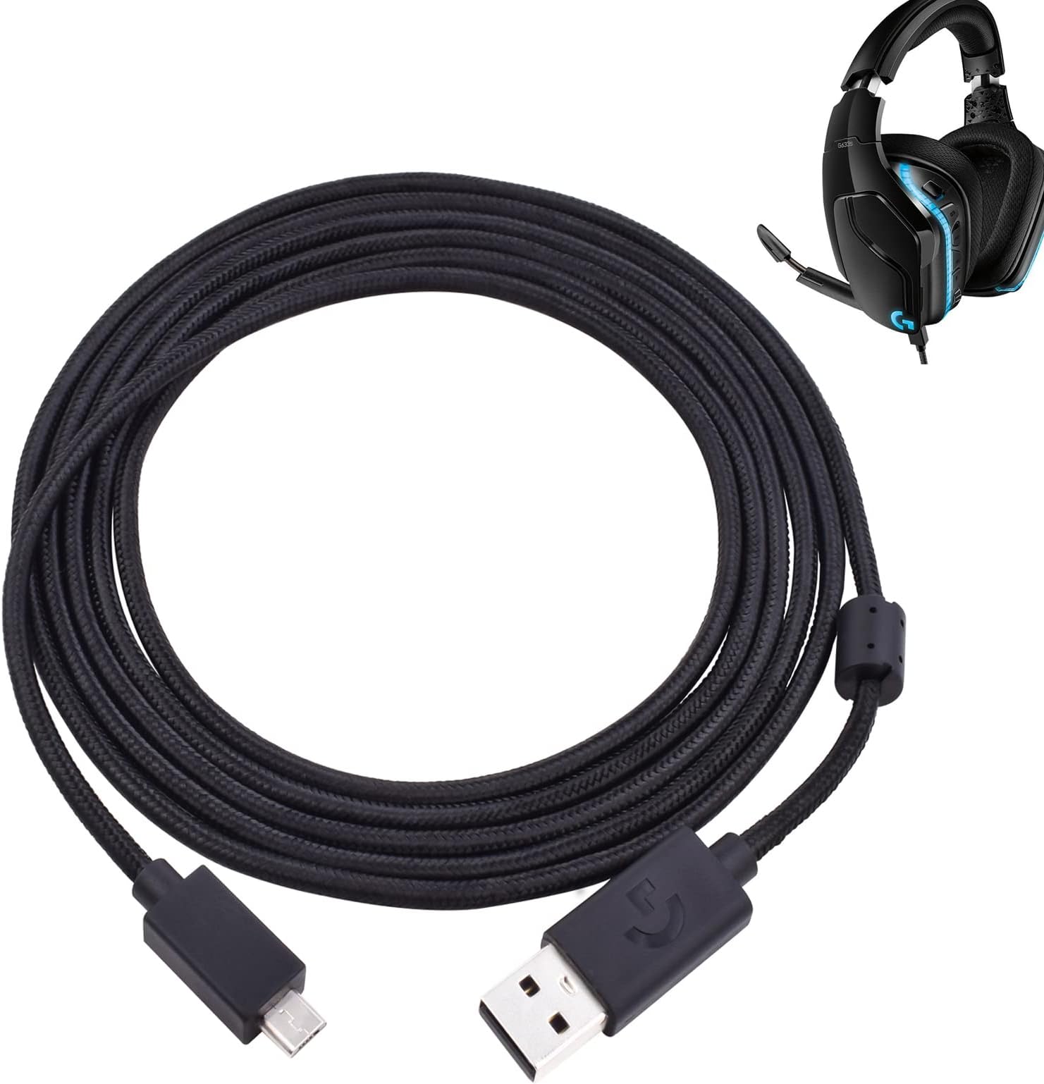 Amazon.com: G935 Charging Cable USB Charger Cord Compatible with ...