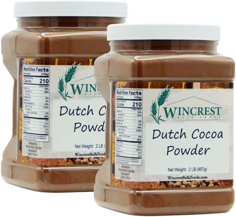 Amazon.com : Dutch Unsweetened Cocoa Powder | 100% Cocoa Powder ...