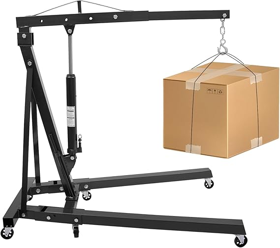 Amazon.com: PDTHADP Folding Engine Lift with 4 Adjustable Positions 1 ...