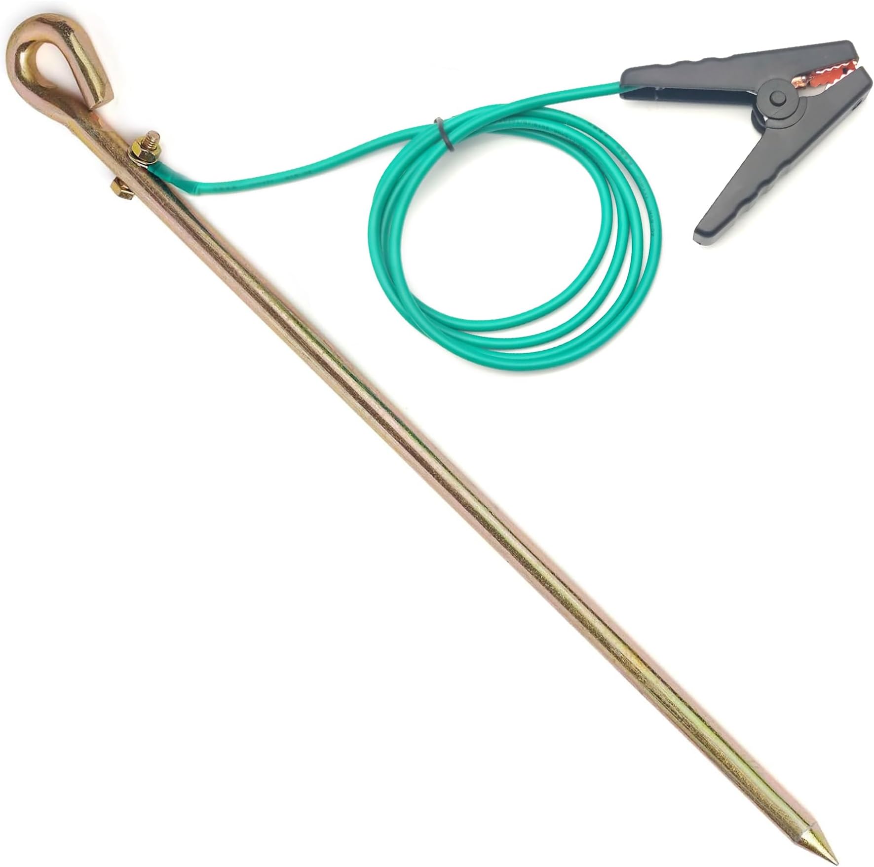 Solid Portable Grounding Rod,304 Stainless Steel Plug Ground Rod Kit ...