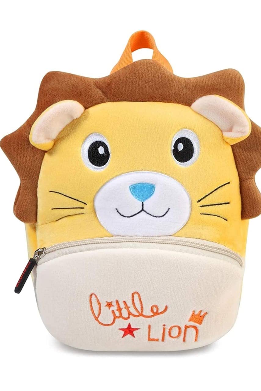 Little Loin Kids School Bag Soft Plush Backpacks Cartoon Boys Girls ...