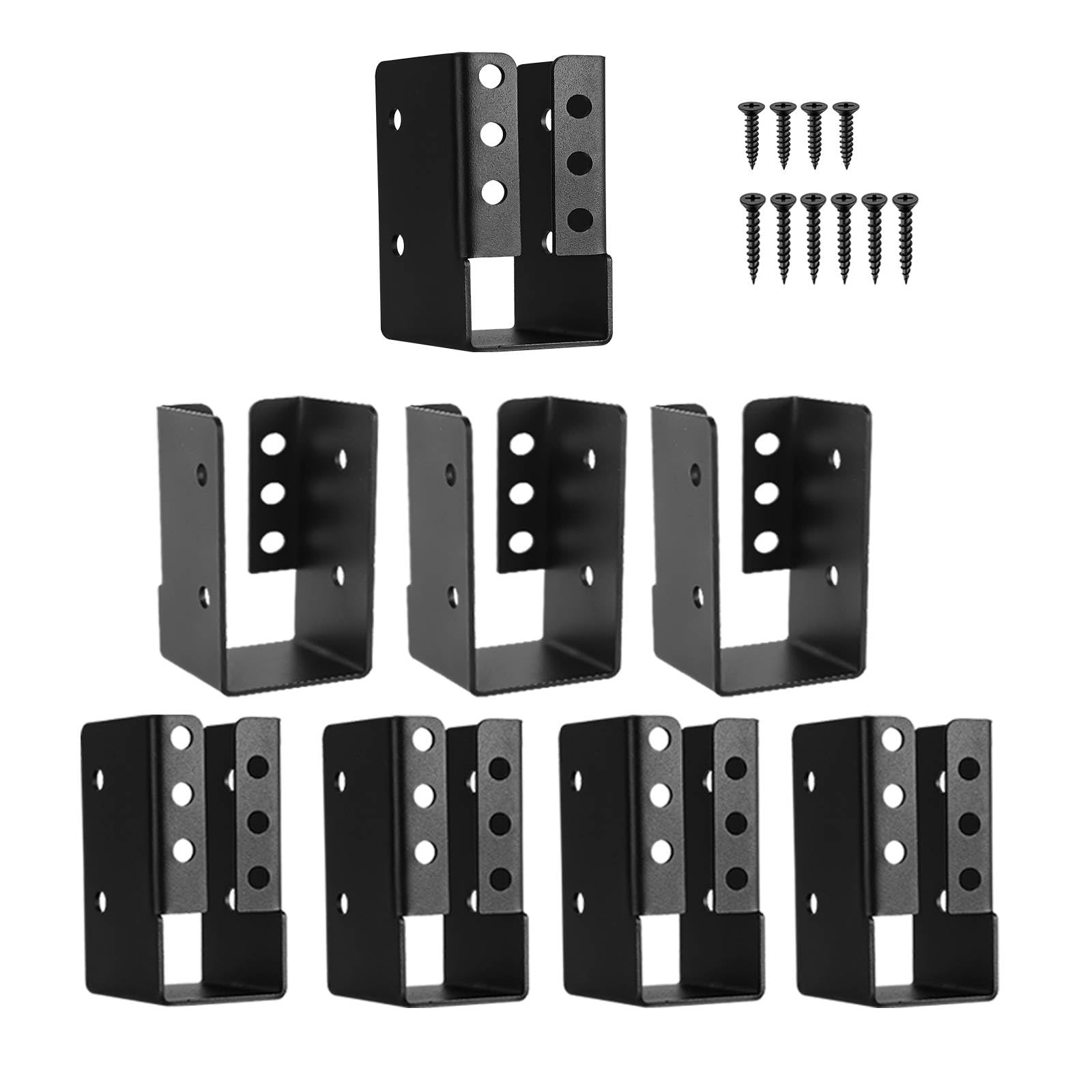 Amazon.com: YVHFWOY Concealed Joist Hanger 8PCS,2"x4" Joist Bracket ...