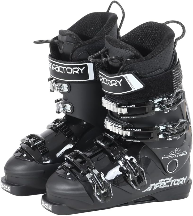 Amazon | ゲン（GEN） スキーブーツ FCX BLK （ブラック/25．0/Men's） | ゲン | ブーツ