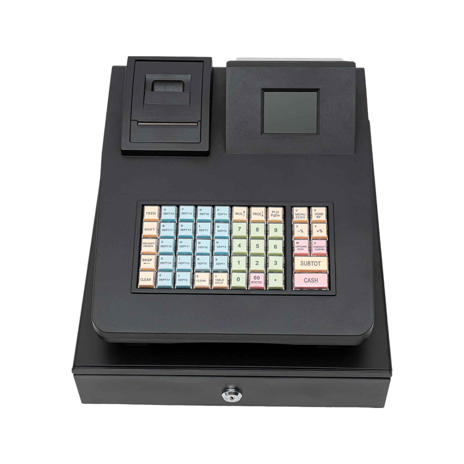 Amazon.com : Electronic Cash Register, 48-Button Cash Register ...