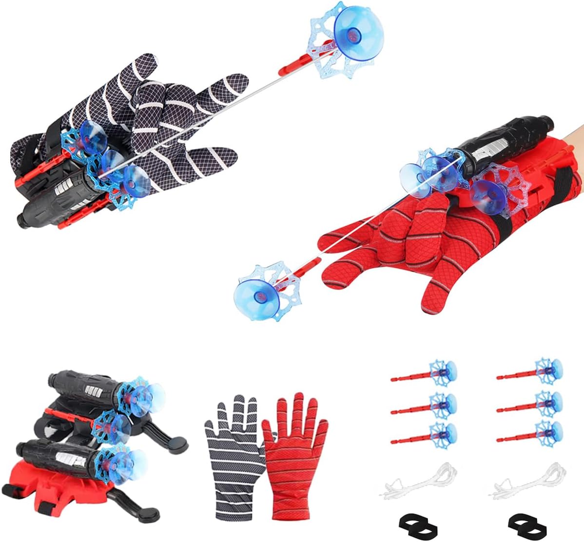 Amazon.com: 2 Pcs Spider Silk Wrist Launcher - High-Precision Web ...