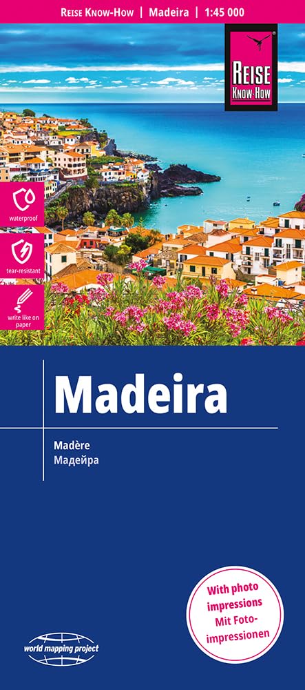 Madeira: world mapping project (Madeira (1:45.000)): Amazon.co.uk ...