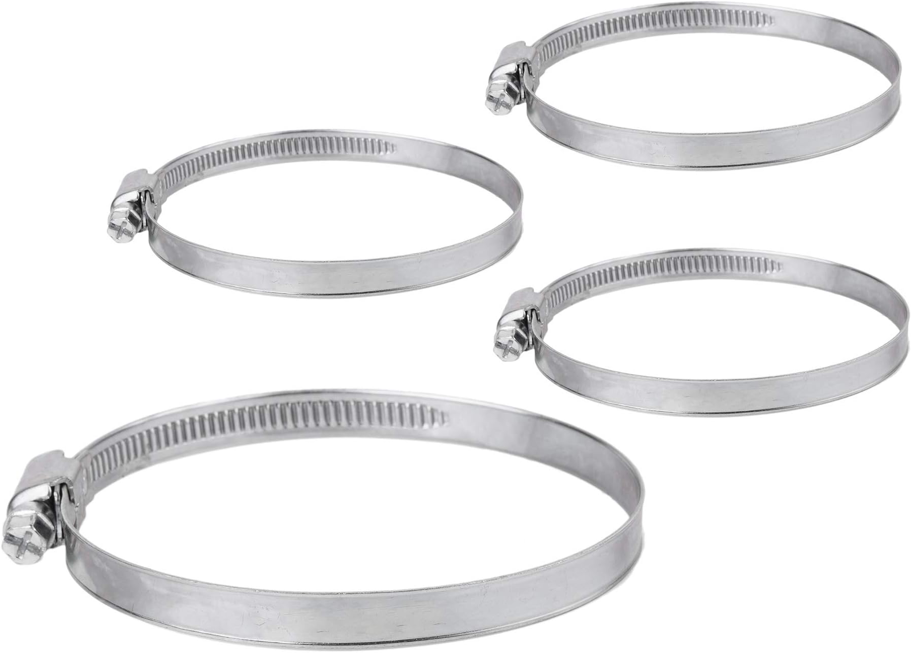 Collier De Serrage Métallique Ø 60-80 mm 9 mm Set 4 Pièces - Monteral ...