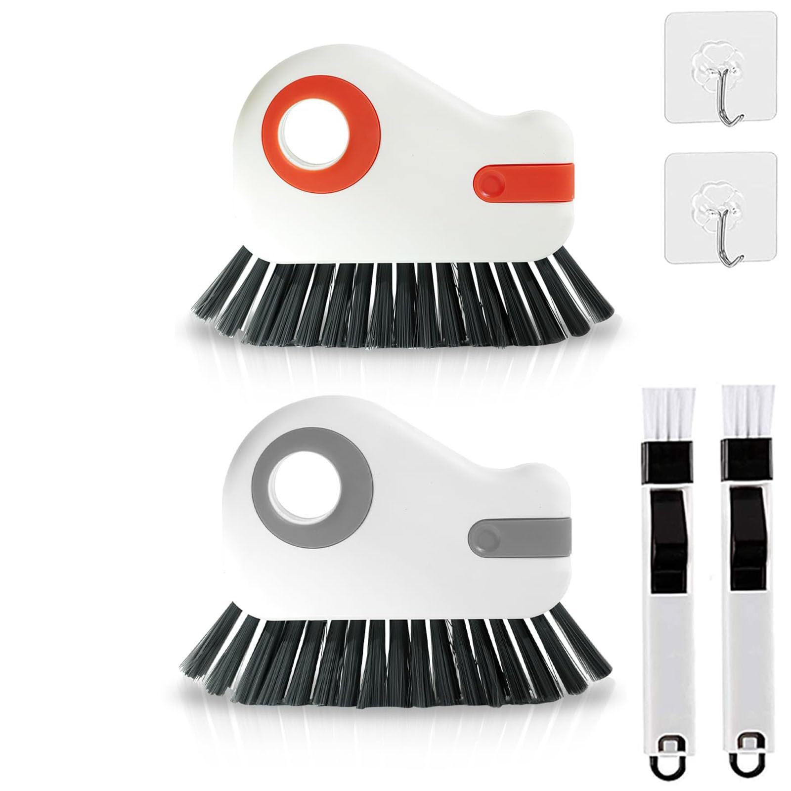 Amazon.com: 2Pcs 2 in 1 Window Groove Cleaning Brush, Window Track ...