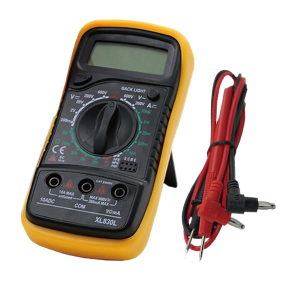 FLAWISH Digital Multimeter Electric Voltmeter Ammeter Ohm Tester AC/DC ...