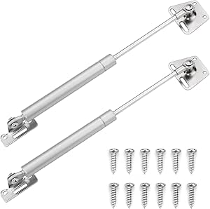 2 Pcs Gas Spring Soft Close Hinges,Gas Strut,Slow Down Lift Stay ...
