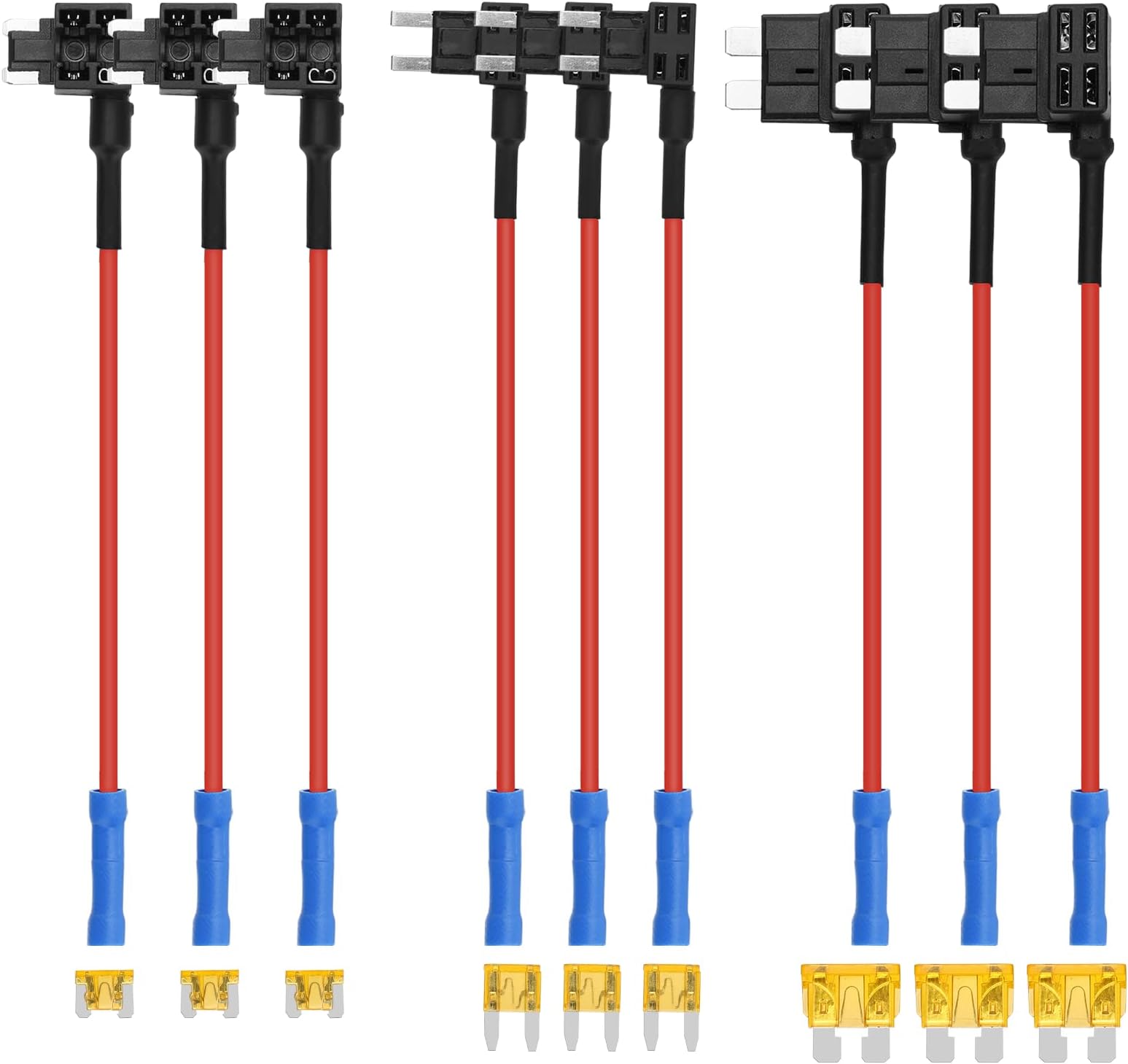 Gebildet 12/24V Low Profile MINI Add-a-Circuit Fuse Tap, Mini Piggy ...