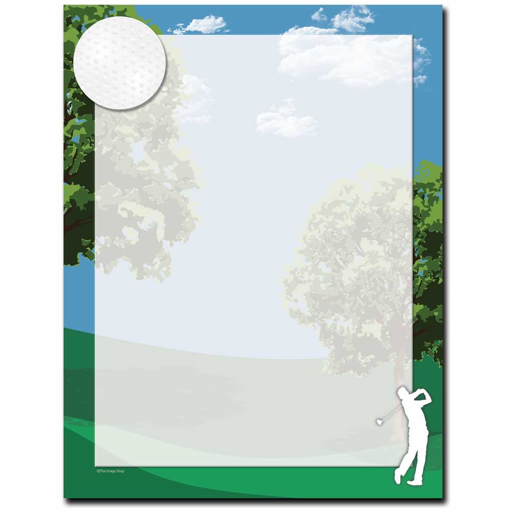 Amazon.com : Fore! Golf Letterhead Laser & Inkjet Printer Paper, 25 ...