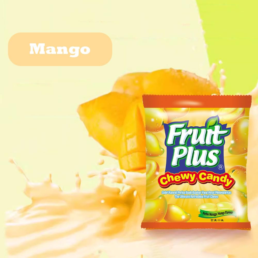 Fruit Plus Mango Chewy Candy 150g From Redmart Mentos Chewy Sweet