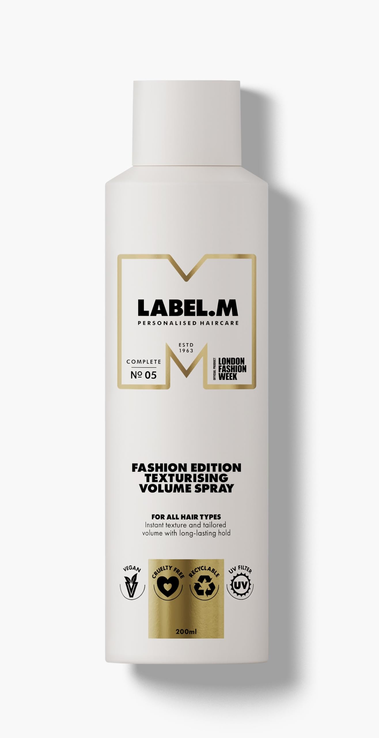 LABEL.M Fashion Edition Texturising Volume Spray 200ml : Amazon.co.uk ...