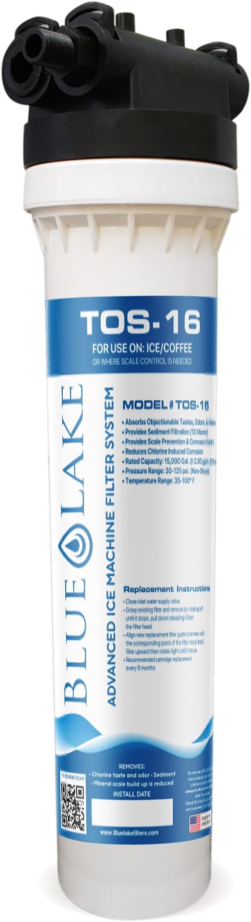 Amazon.com: Ice Maker Filter - Inline Water Filter Kit & Cartridge TOS ...