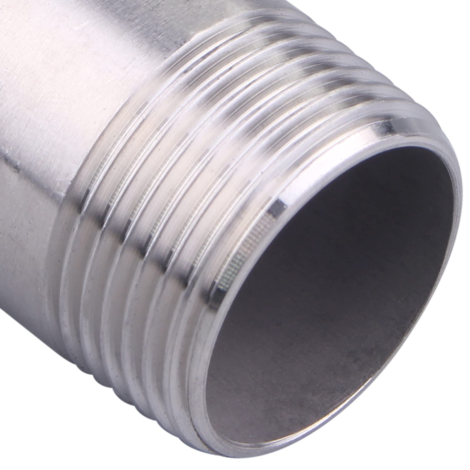 Snapklik.com : 1" X 1" SUS304 Nipple Pipe Fitting - Stainless Steel ...