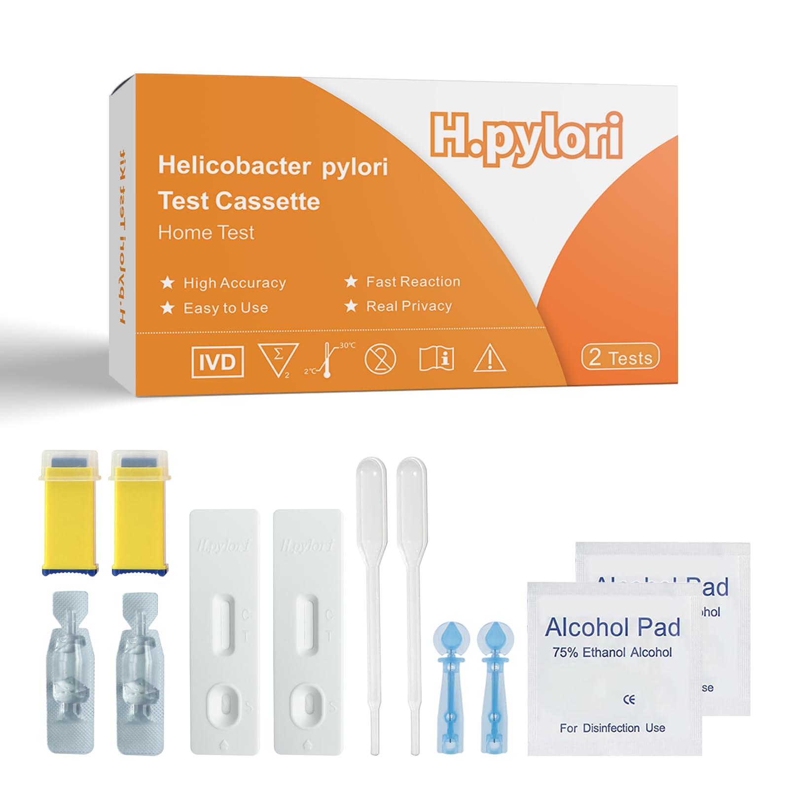Amazon.com: JOGRO H. Pylori Test kit，Helicobacter Pylori Test kit ...