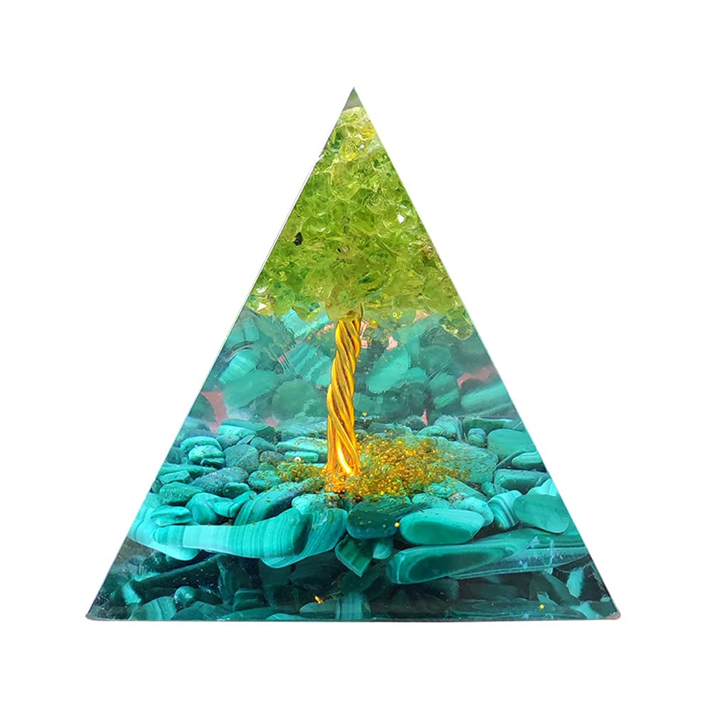 Amazon.com: VNSTKWW Orgone Pyramid Crystal, Healing Chakra Pyramid for ...
