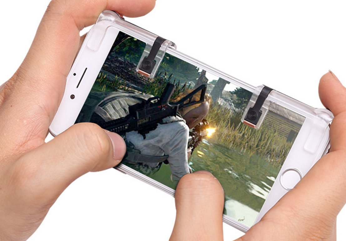 Amazon.com: [UPGRADED version]PUBG Mobile Game controller Fire and Aim L1R1 Trigger Buttons for ...
