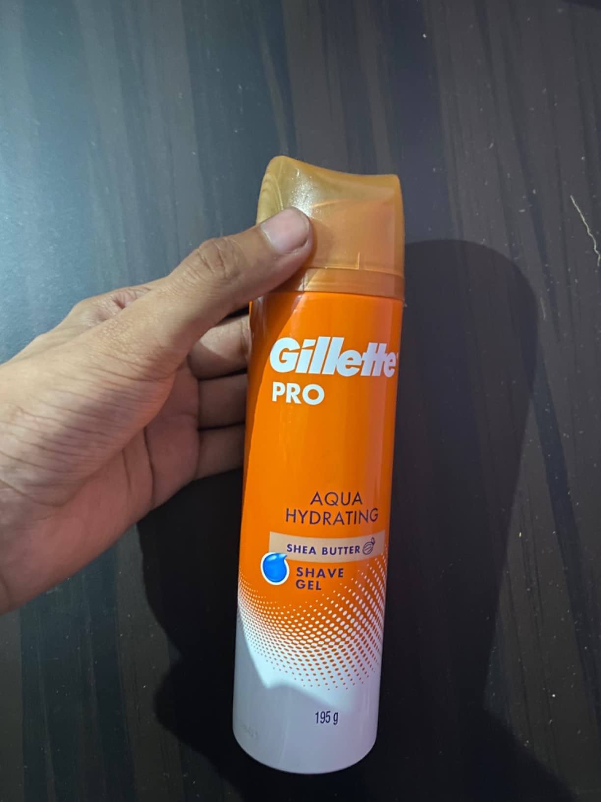Gillette Pro Shaving Gel Aqua Hydrating With Shea Butter-195 ml ...
