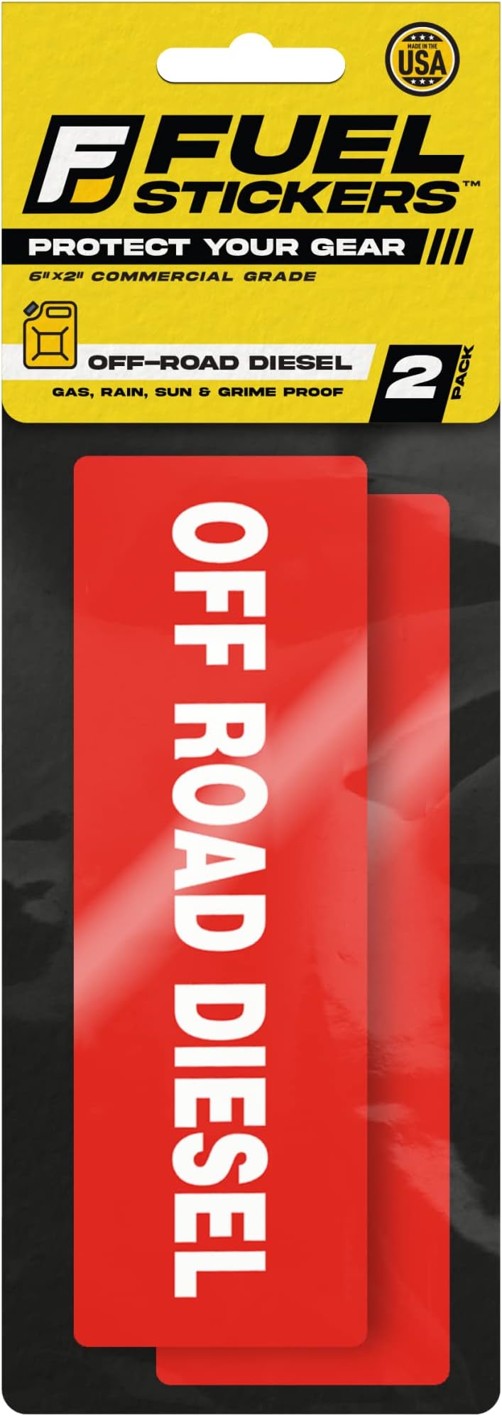 Amazon.com: Off Road Diesel Sticker, Labels for Fuel Storage Tanks ...