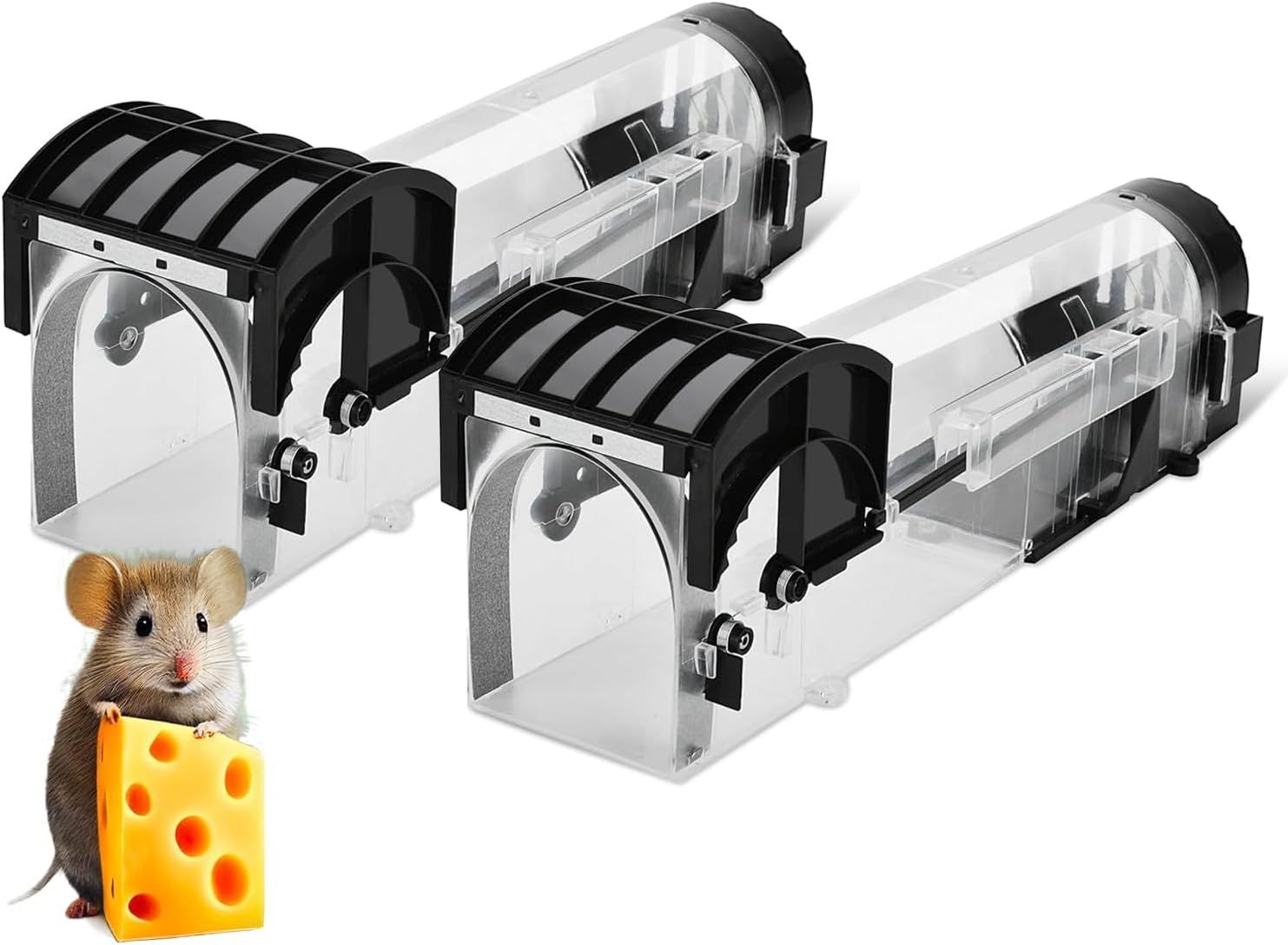 Motel Mouse Humane Mouse Traps for Indoor Outdoor - Easy to Use, Easy ...