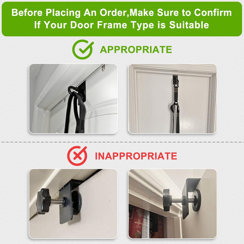 Snapklik.com : Door Anchor For Resistance Bands, Heavy Duty Door Anchor ...