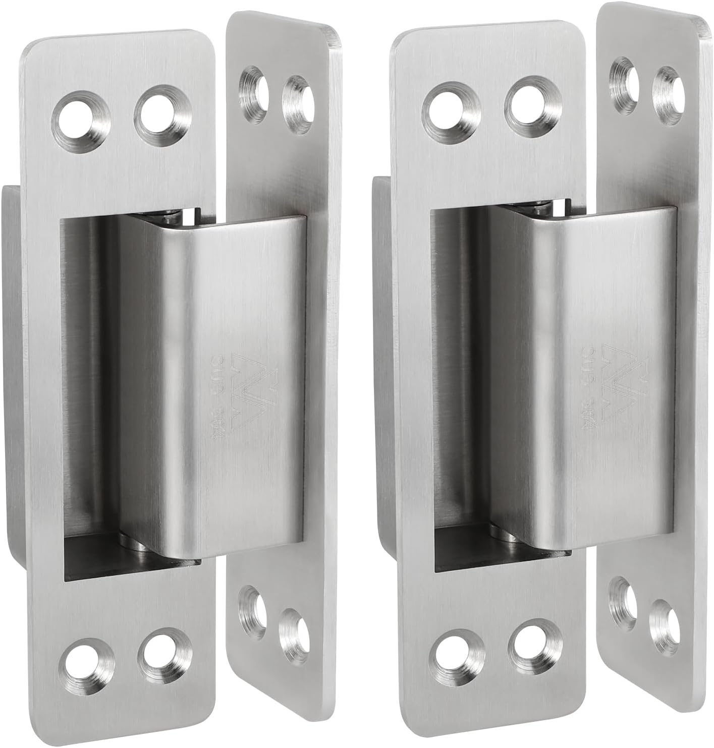 Hidden Door Hinge 5 Inch Hidden Hinges for Doors 2pcs 304 Stainless ...