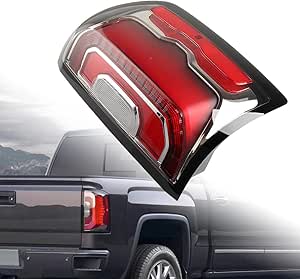 Amazon.com: Anzios LED Tail Light Assembly Brake Running Tail Lamp ...