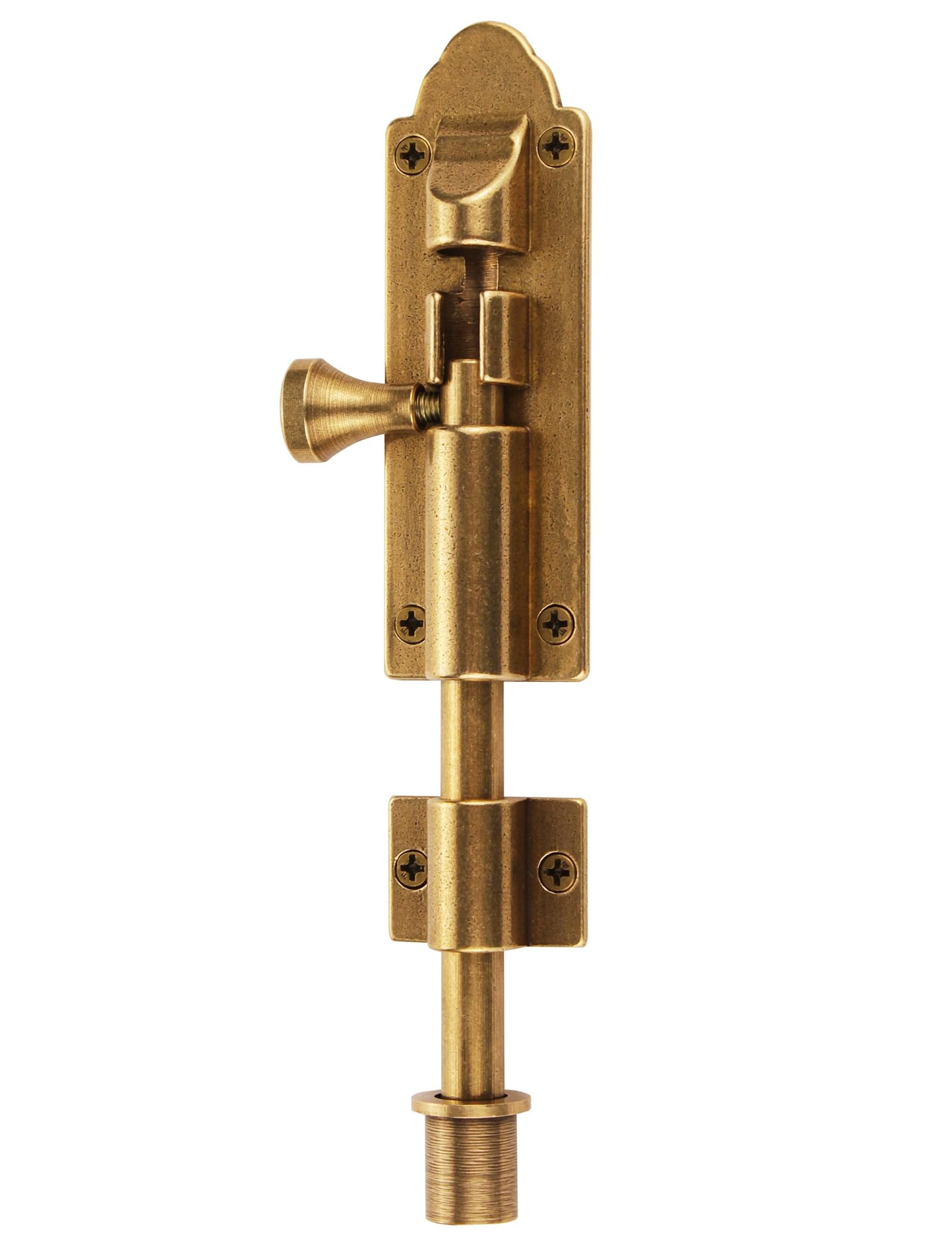 Runningfish Antique Copper Barrel Bolt Buckle Heavy Duty,Vintage Solid ...