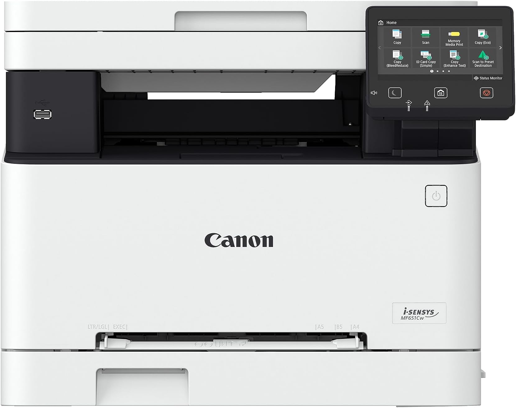 Canon i-SENSYS MF655Cdw Wireless Colour Multifunction Laser Printer ...