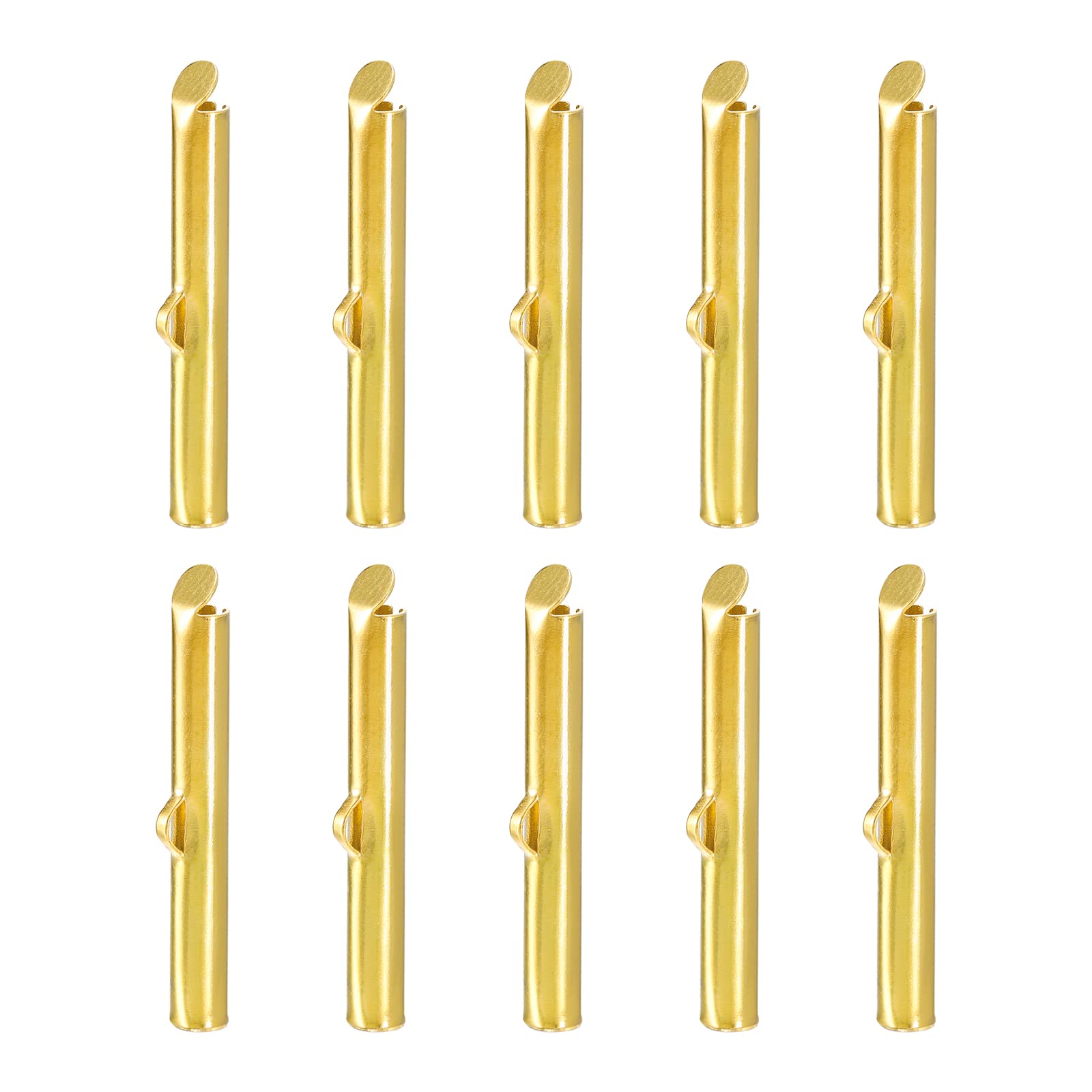 Amazon.com: uxcell 10Pcs Slide on End Clasps, 35mm Tube Ball Bead ...