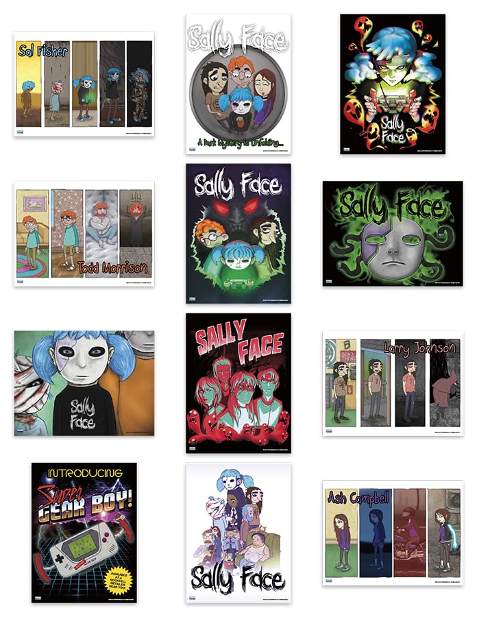 Amazon.com: Trends International Sally Face Poster Book Poster Book ...