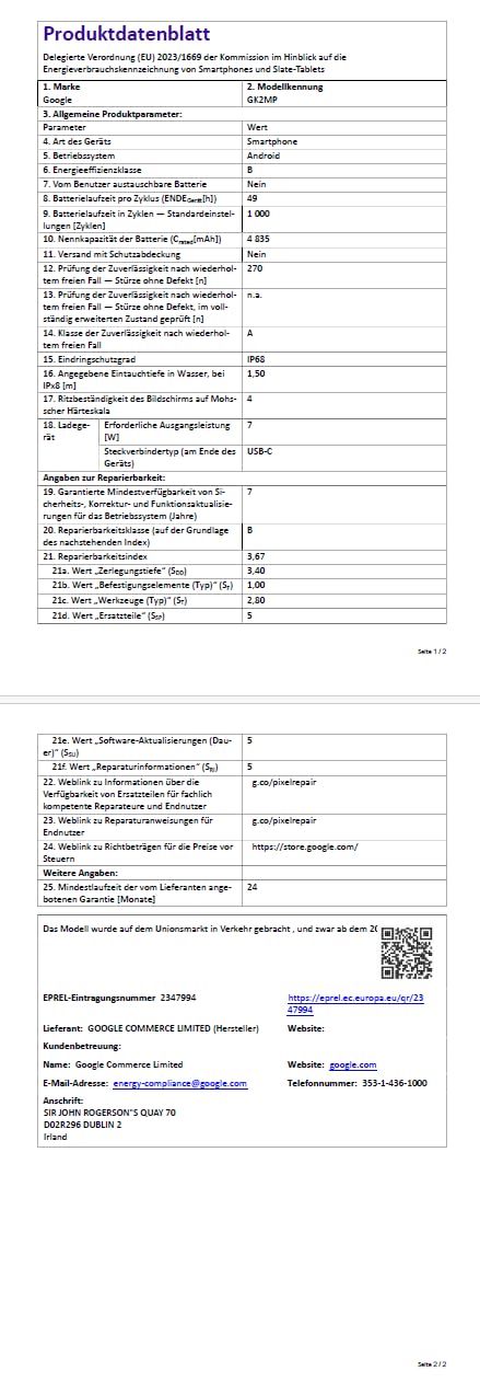 TESLA EXPLR 9 256 GB Smartphone, robustes Telefon, Android-Handy ...