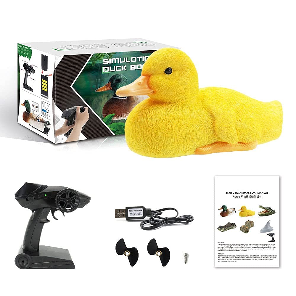 Remote Control Duck Boat RC Boat RC Duck Boat 2.4Ghz Hunting Motion