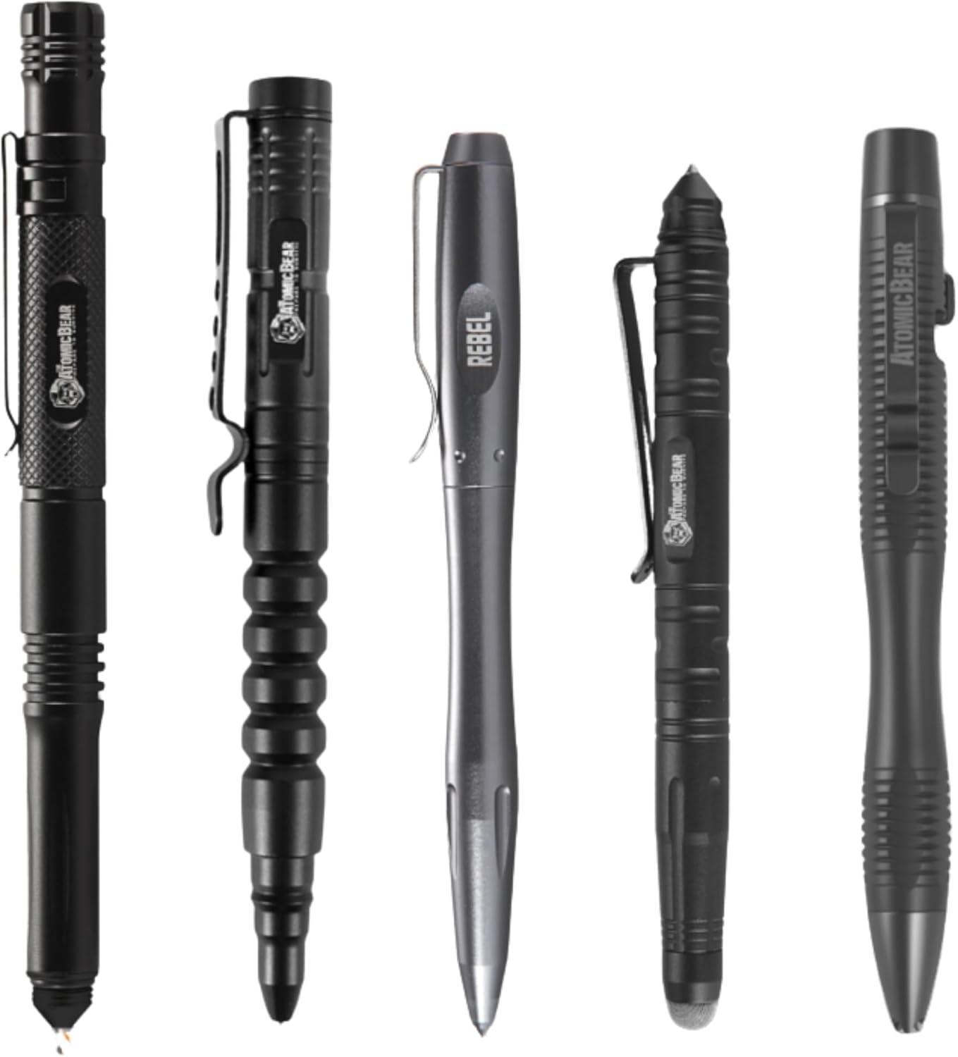 Amazon.com: The Atomic Bear Tactical Pen Collection - Stealth Pen Pro ...