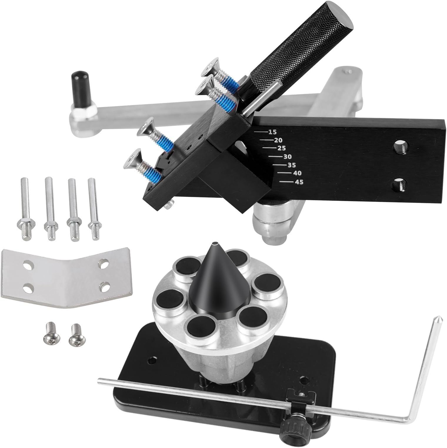 Amazon.com : Dyno Racing Adjustable 15°- 45°Lawn Mower Blade Sharpener ...