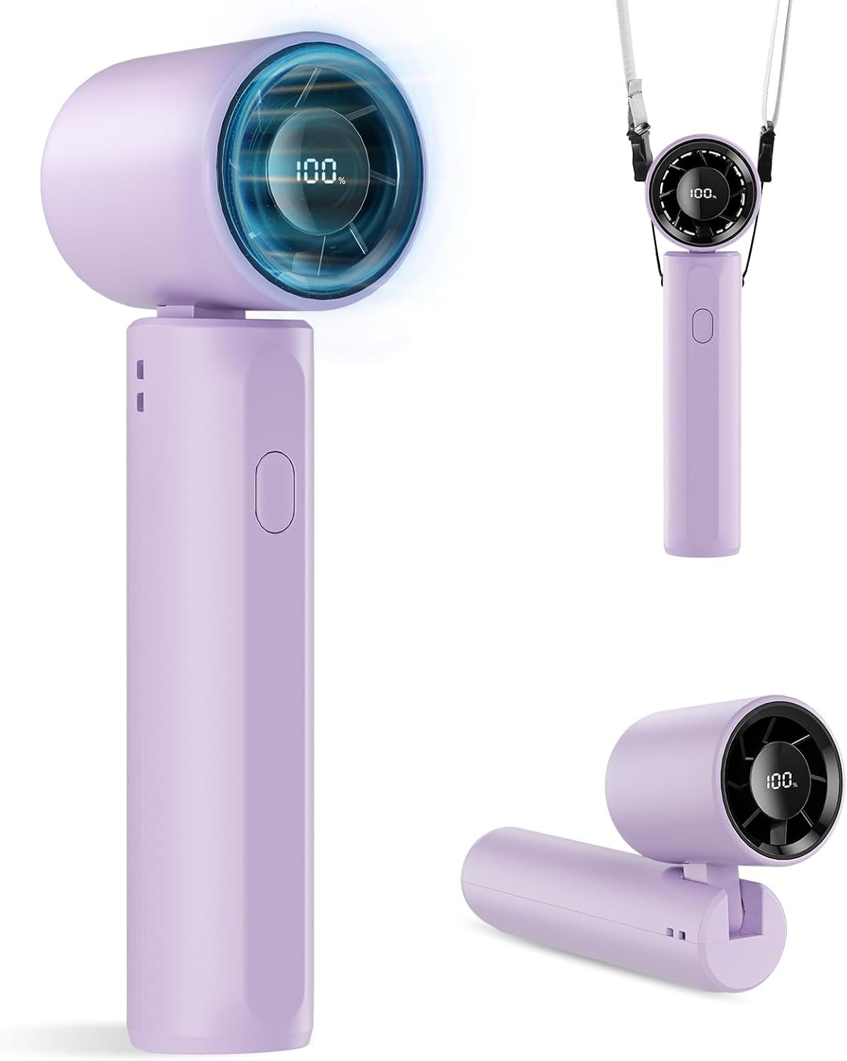 Amazon.com: DUOMIY Portable Handheld Turbo Fan, Mini Personal fan ...