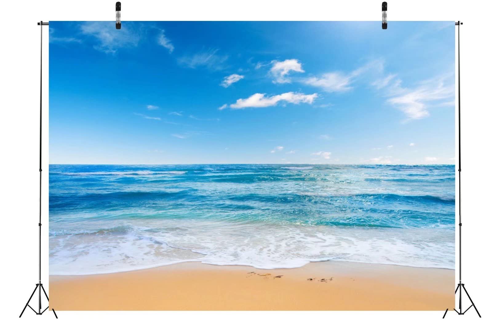 Ocean Scenic Backdrops Tropical Backgrounds Summer Sea Beach Photo
