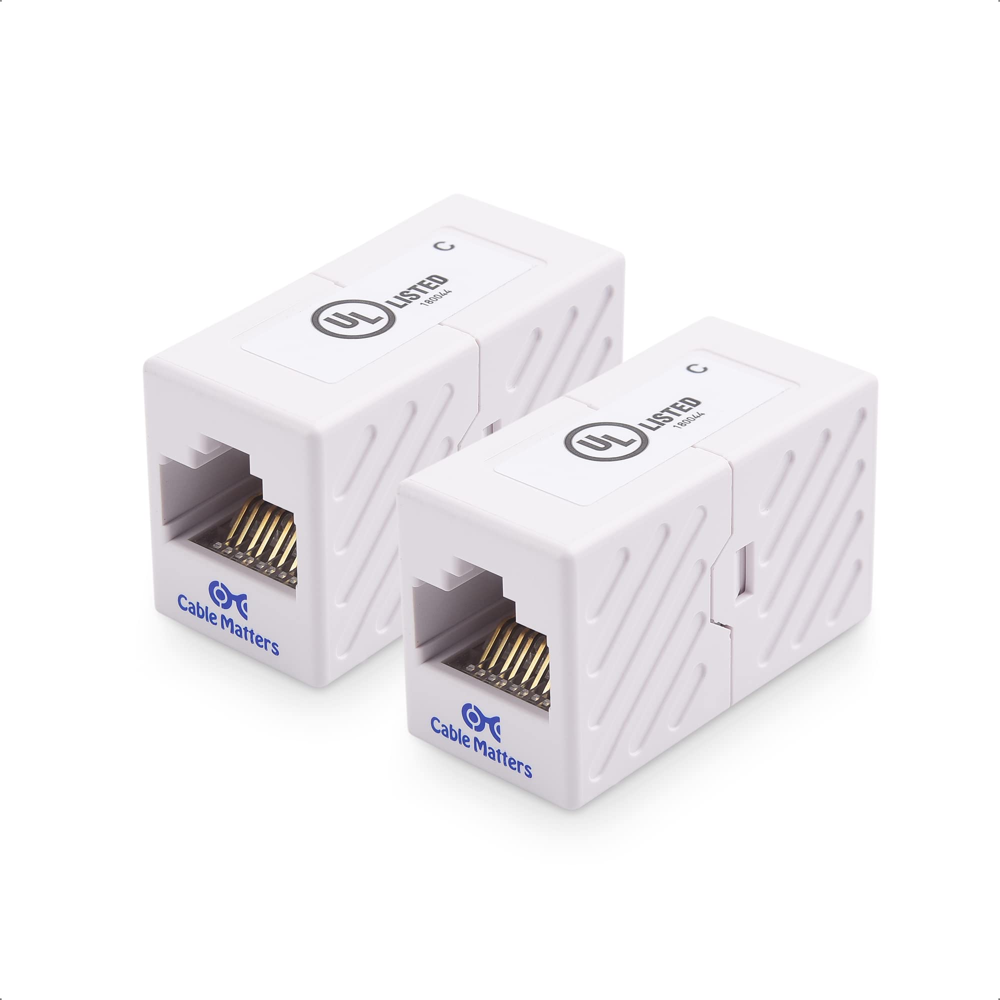 Amazon.com: [UL Listed] Cable Matters 2-Pack 10Gbps Cat 6 Ethernet ...