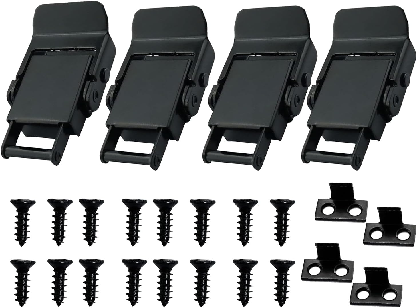 Stainless Steel Spring Loaded Black Draw Latches & Tension Latches ...