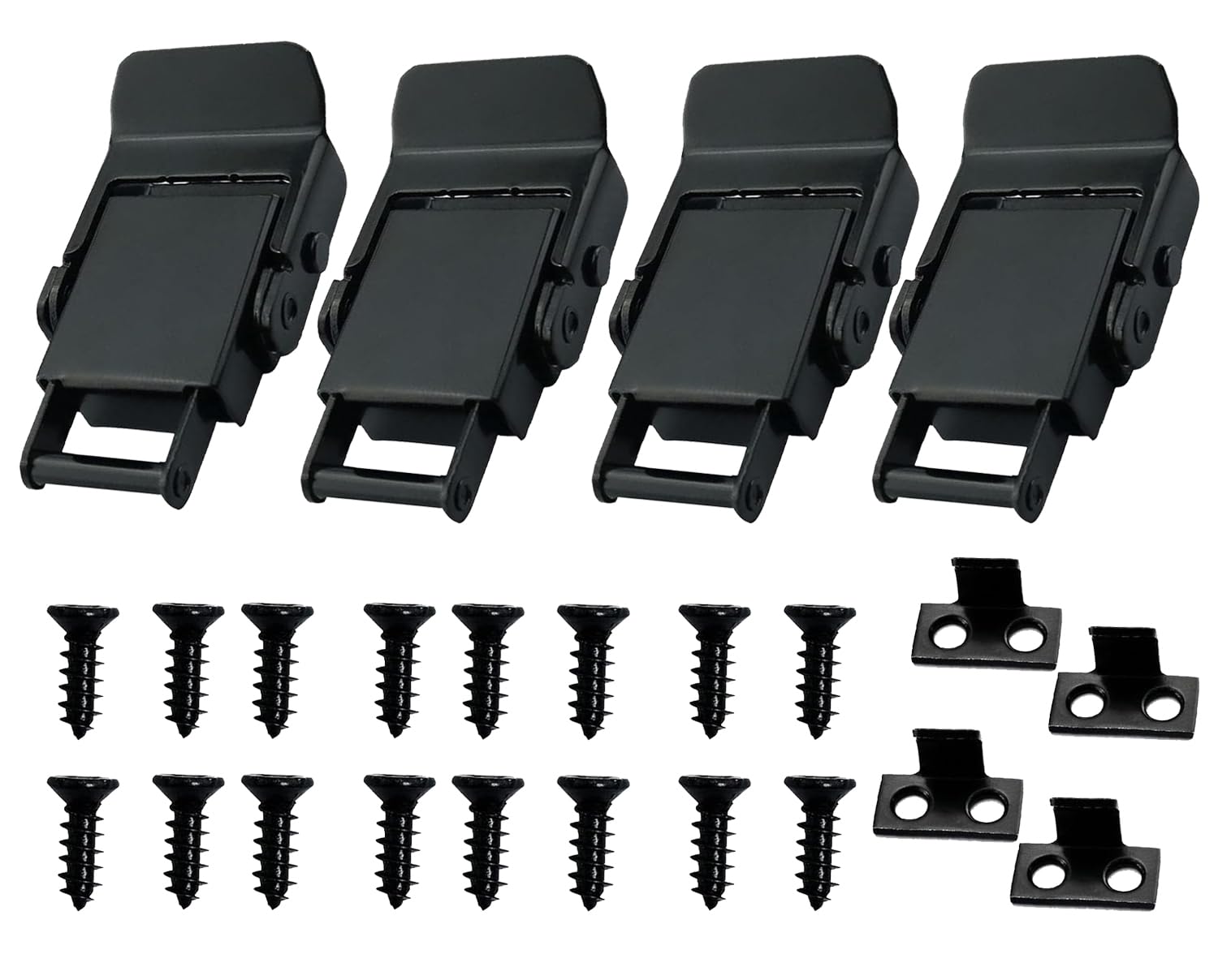 Stainless Steel Spring Loaded Black Draw Latches & Tension Latches ...