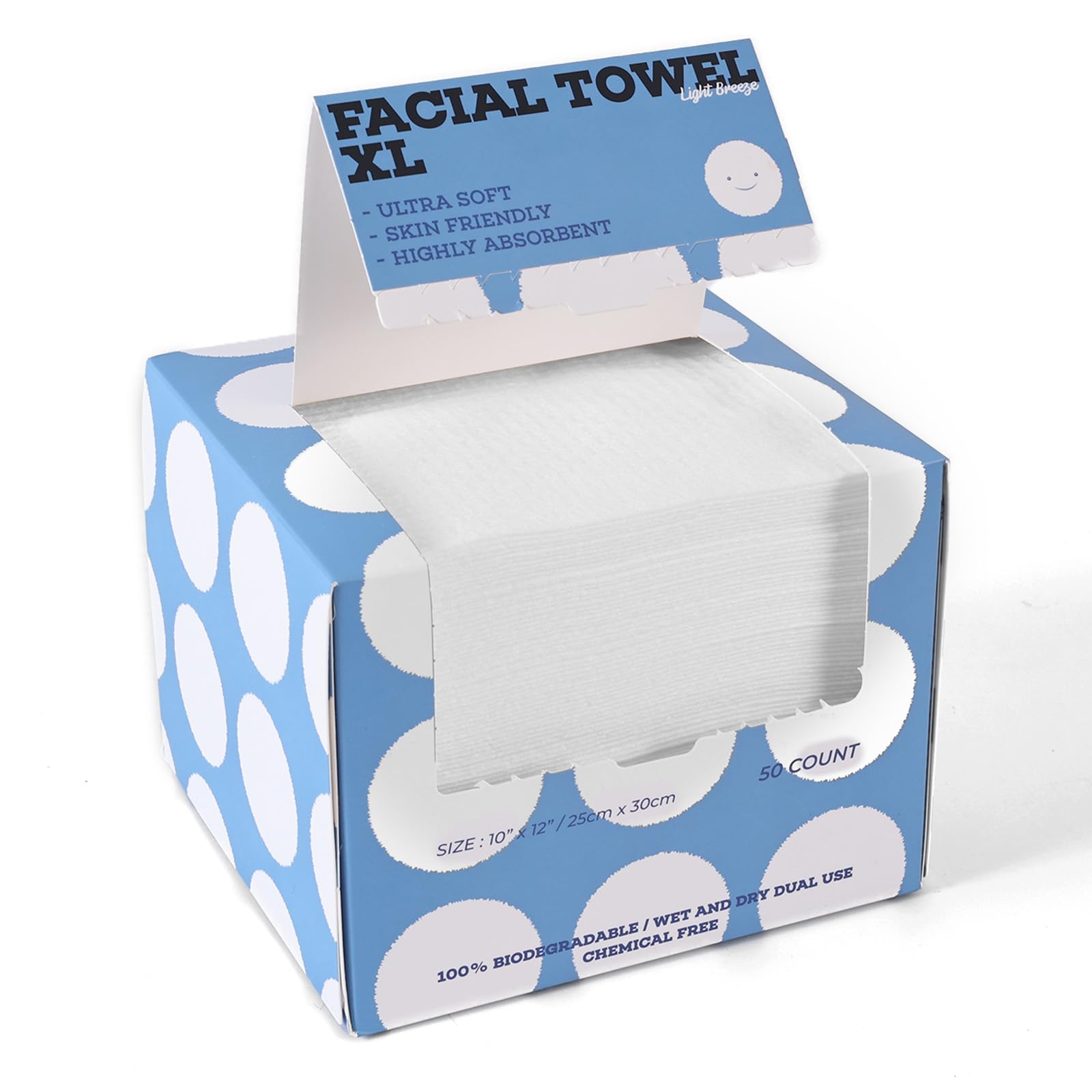 Amazon.com: Disposable Face Towels, Large Clean Towels, 10"×12 ...