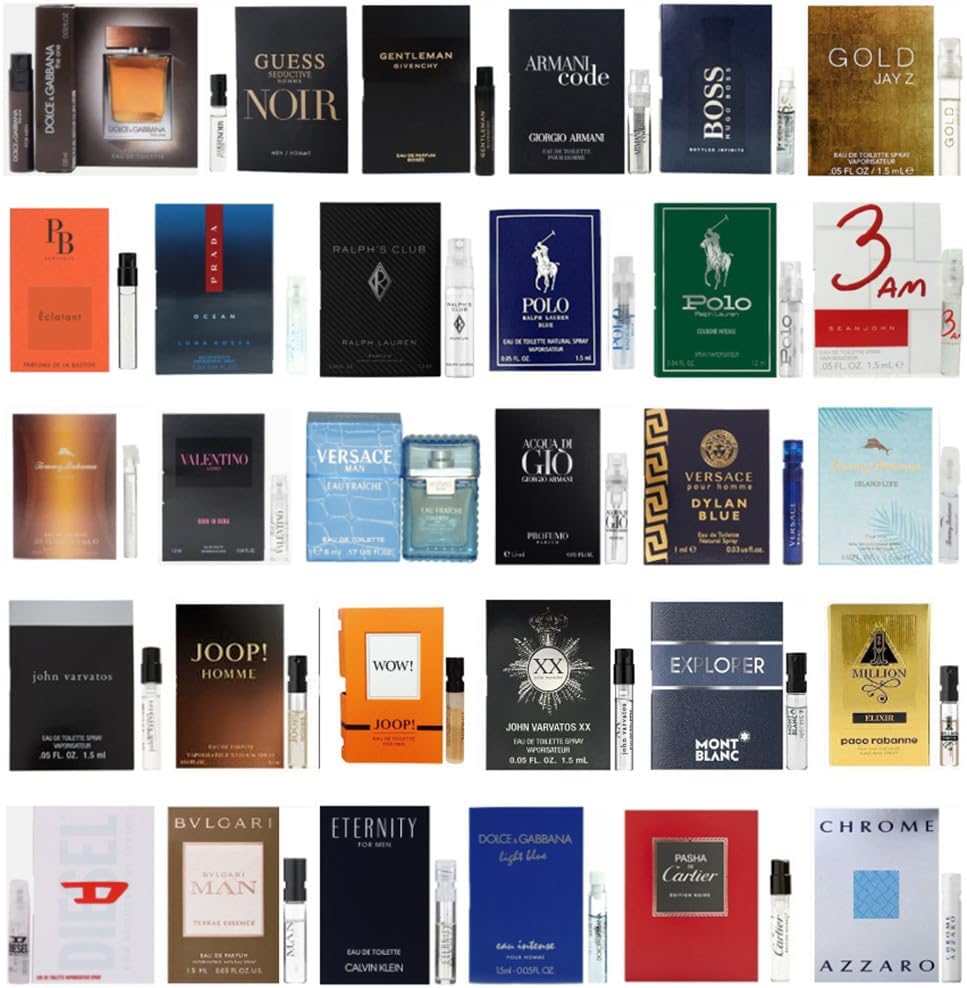 Amazon.com : Infinite Scents Cologne Samples for Men - 12 Designer ...