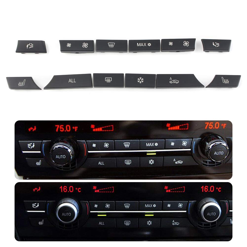 Snapklik.com : Newsmarts 12PCS Air Conditioning Button Covers Key Caps ...
