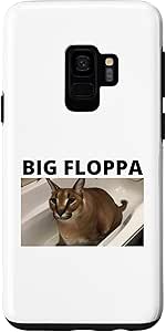 Amazon.com: Galaxy S9 Cutest Bathtub Big Floppa My Beloved Caracal Cat ...
